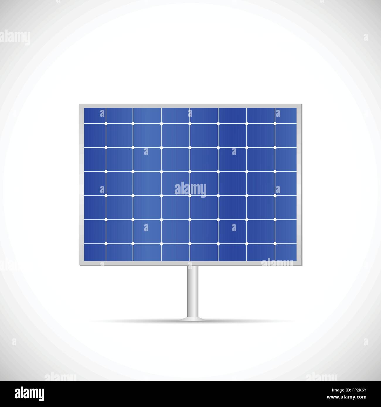 Illustration of a solar panel isolated on a white background Stock ...