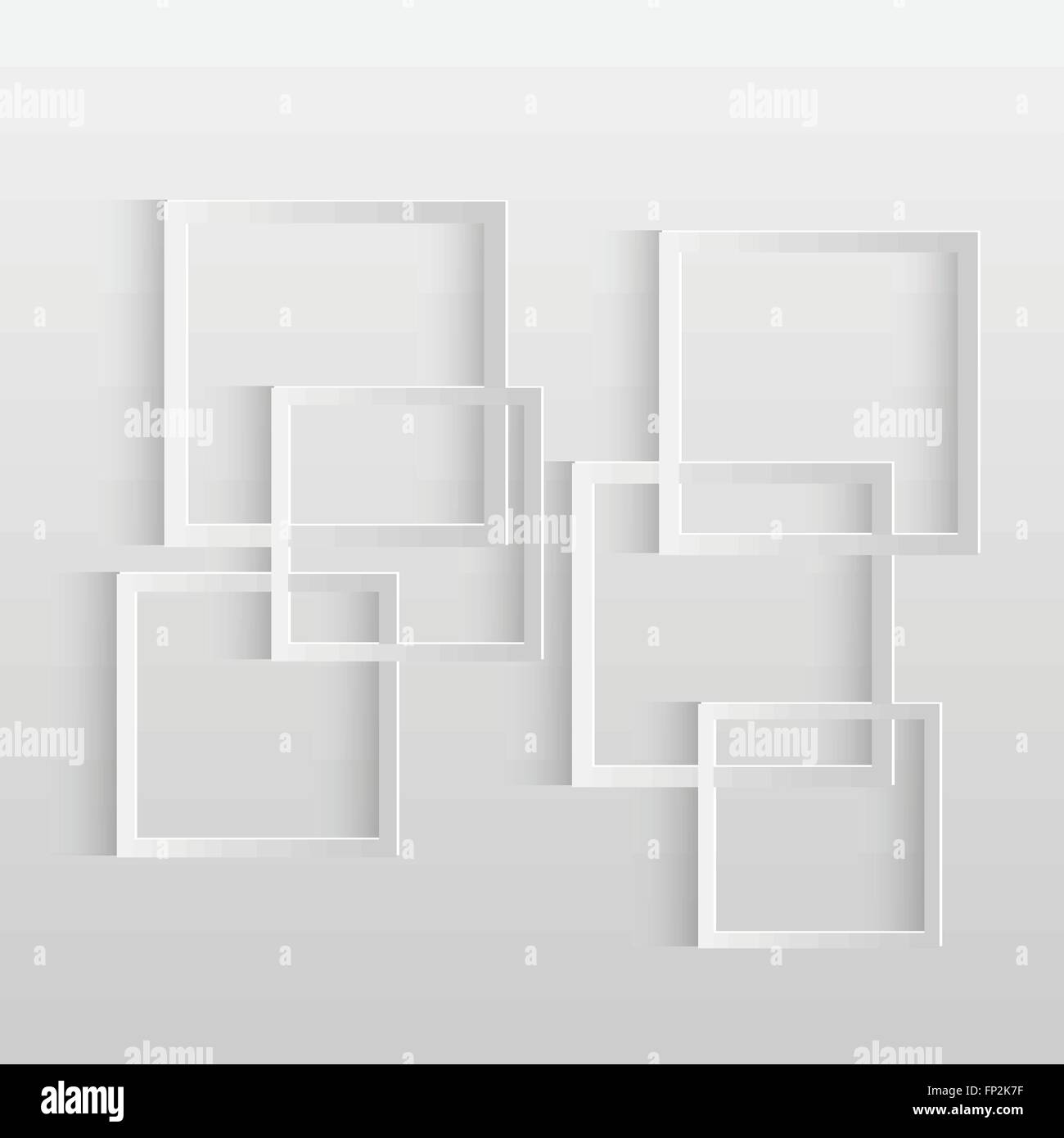 Illustration of abstract squares with long shadows Stock Vector Image ...