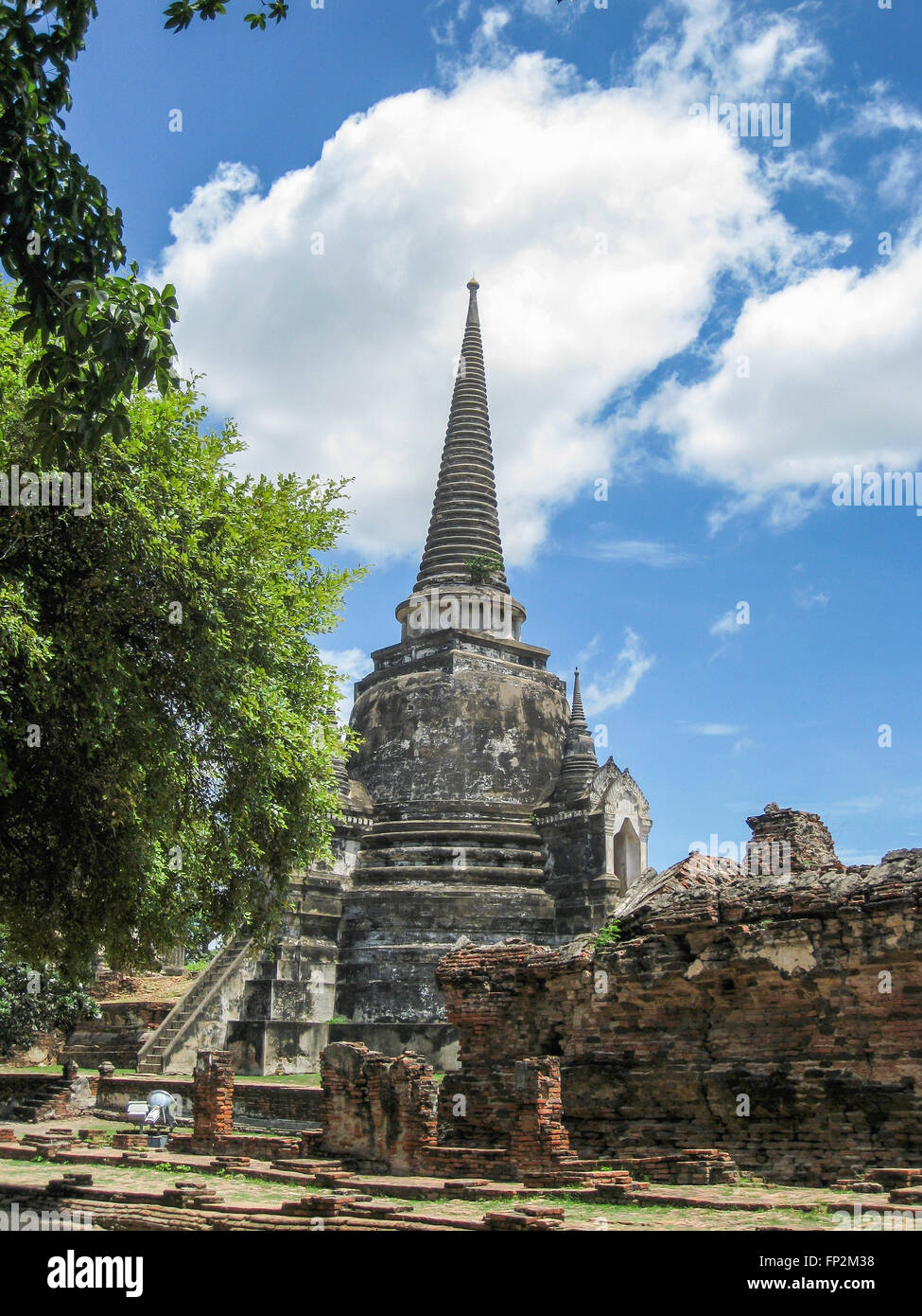 Ancient Siamese city of Ayutthaya in Thailand Stock Photo - Alamy
