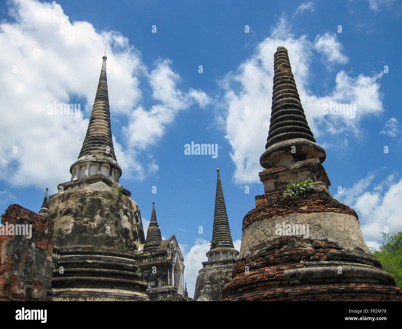 Ancient Siamese city of Ayutthaya in Thailand Stock Photo - Alamy