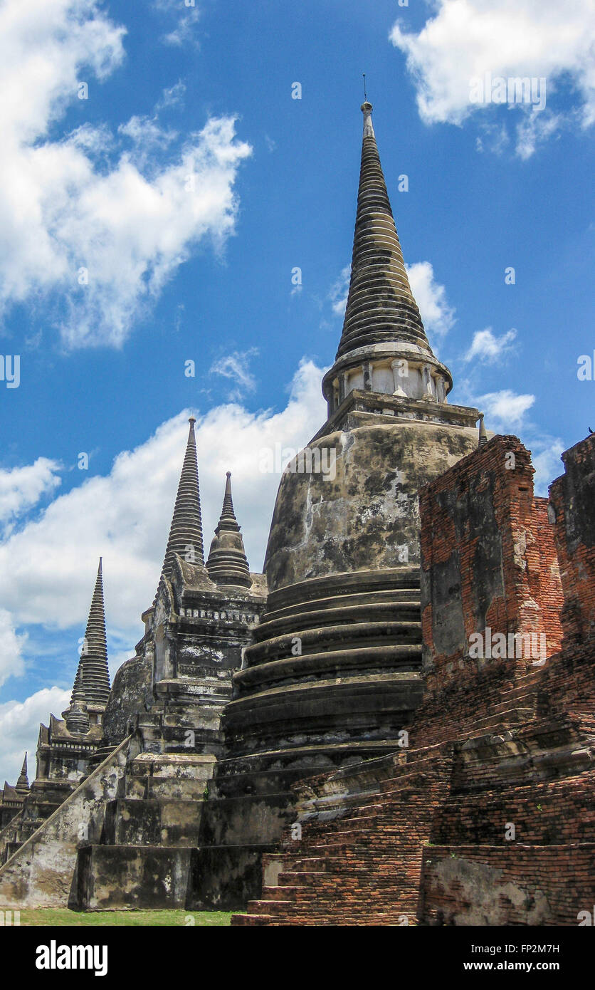 Ancient Siamese city of Ayutthaya in Thailand Stock Photo - Alamy