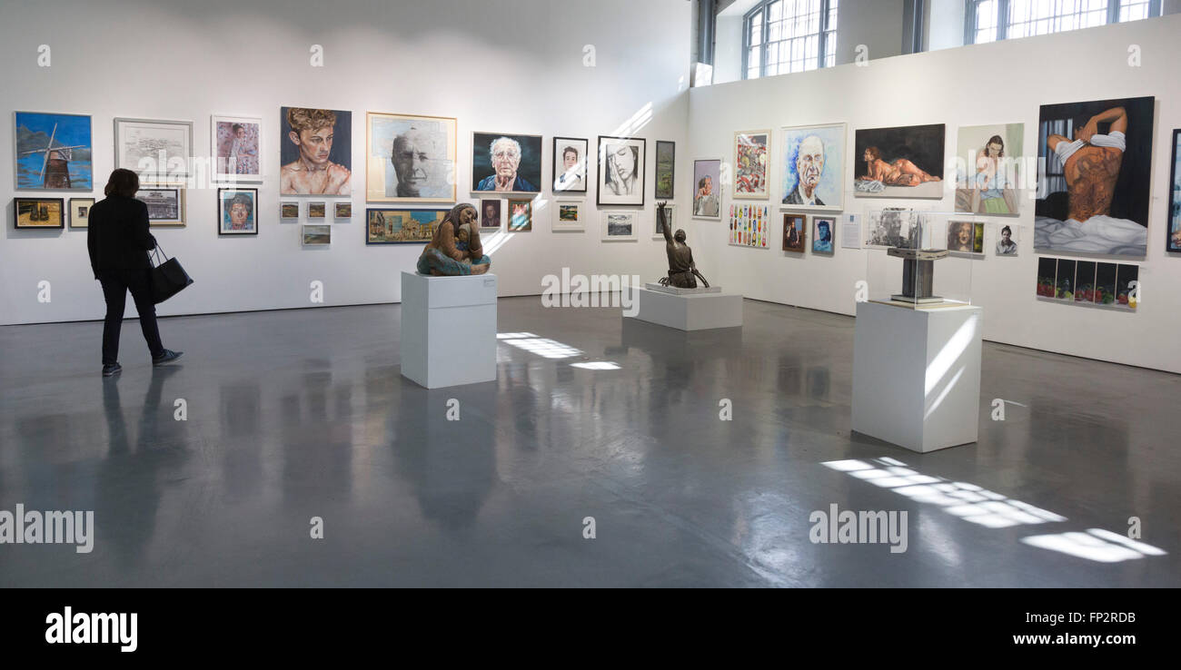 London, UK. Mall Galleries present the 299th exhibition of the Royal ...