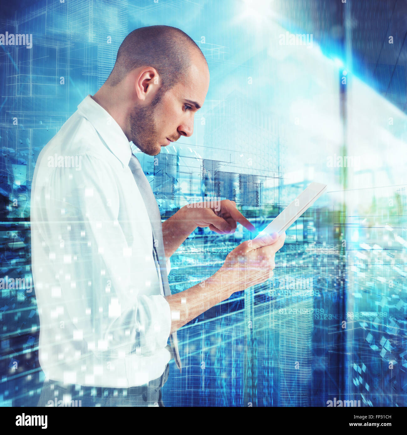 Future computer communication hi-res stock photography and images - Alamy