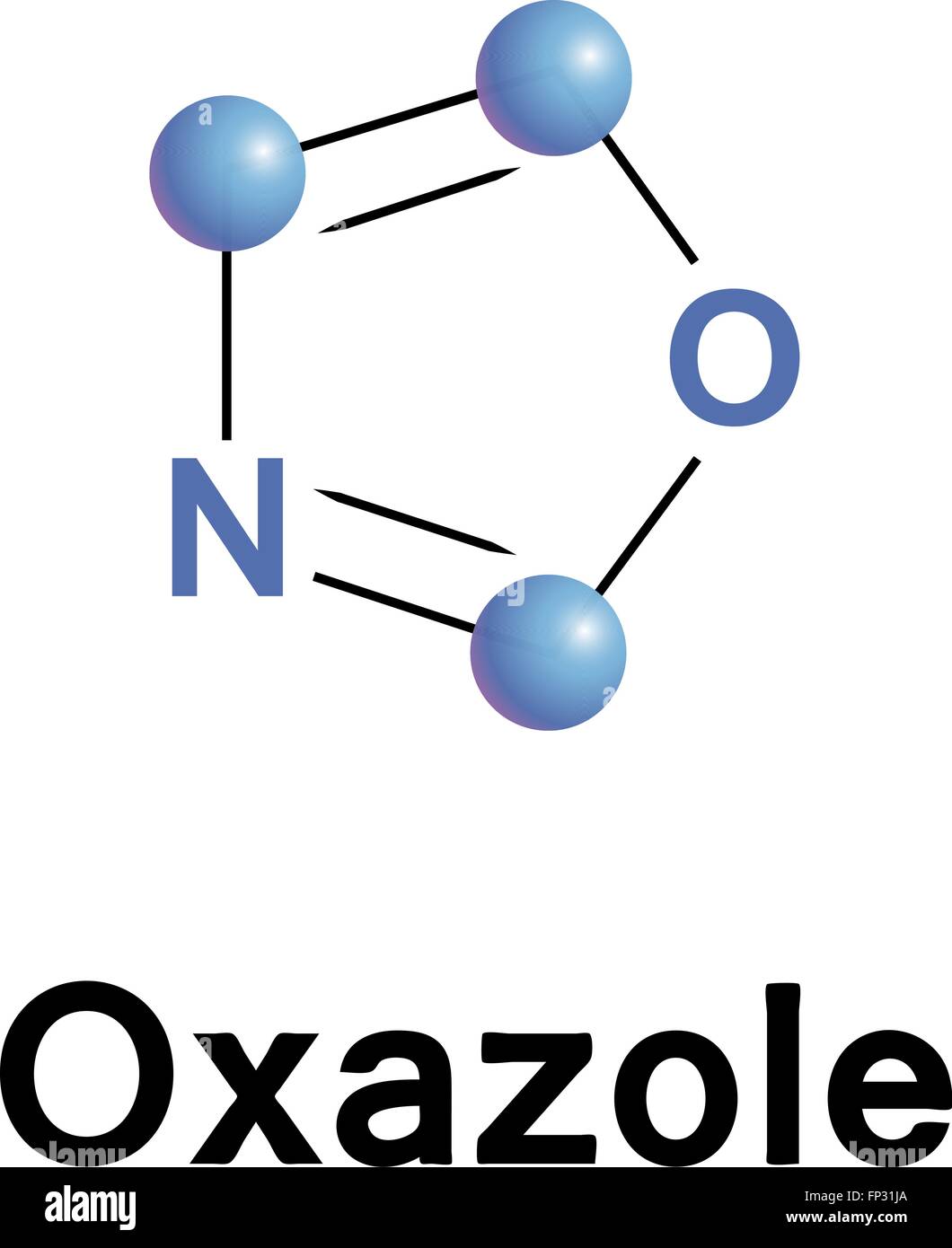 Oxazole vector illustration Stock Vector Image & Art - Alamy