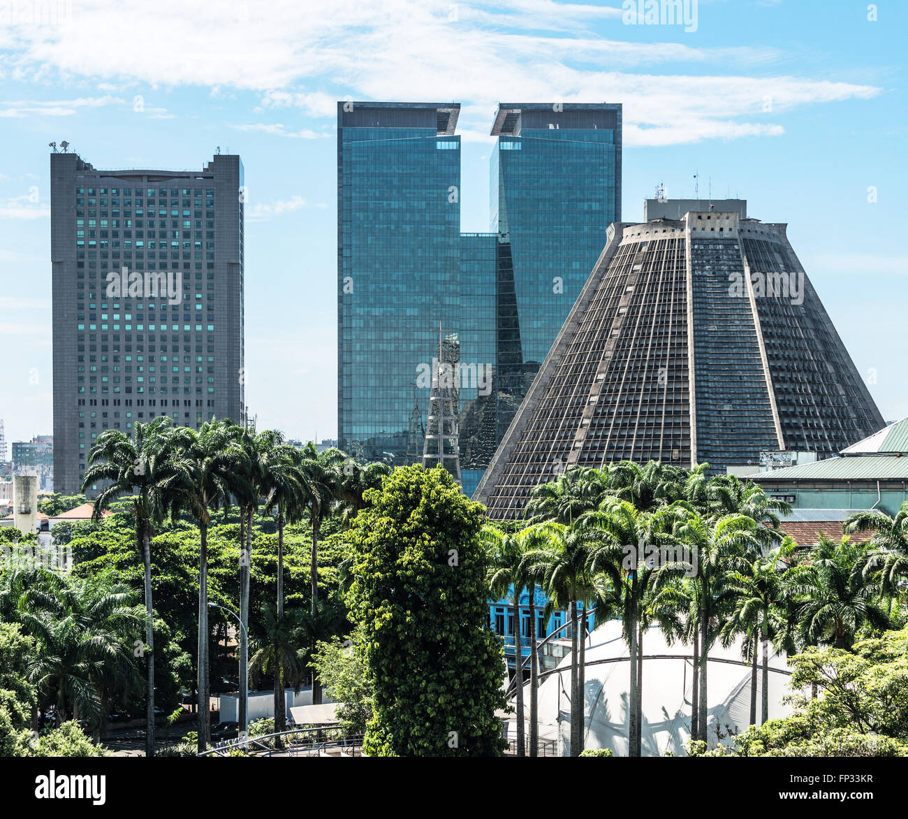 Metropolitan cathedral in Rio de Janeiro, Brazil Stock Photo - Alamy