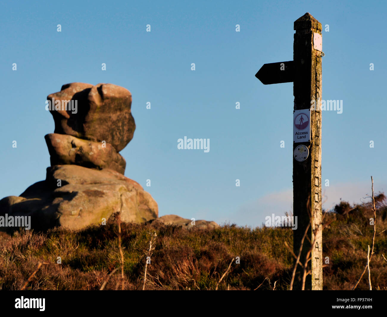 Ramshaw Rocks bouldering climbing crag winking man The Roaches District ...