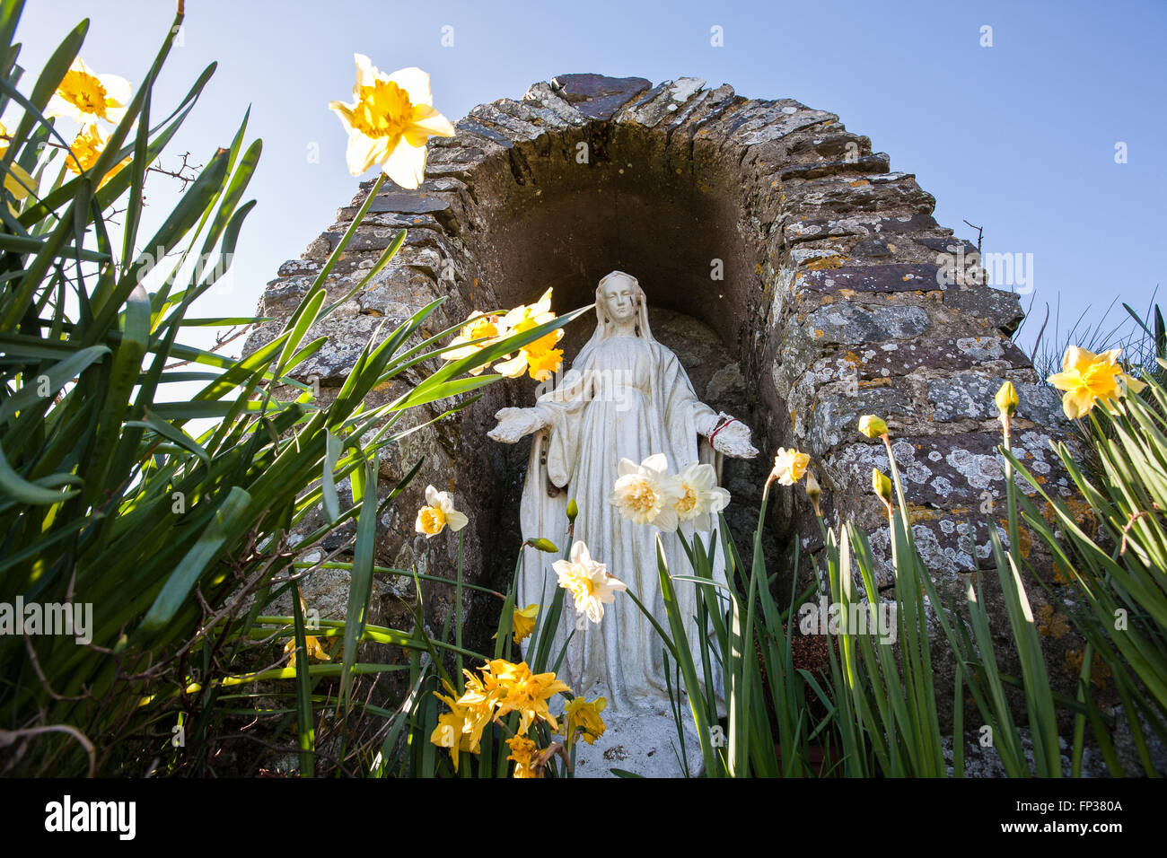 At, St Non's, Well, (the mother of patron saint St. David who was born ...