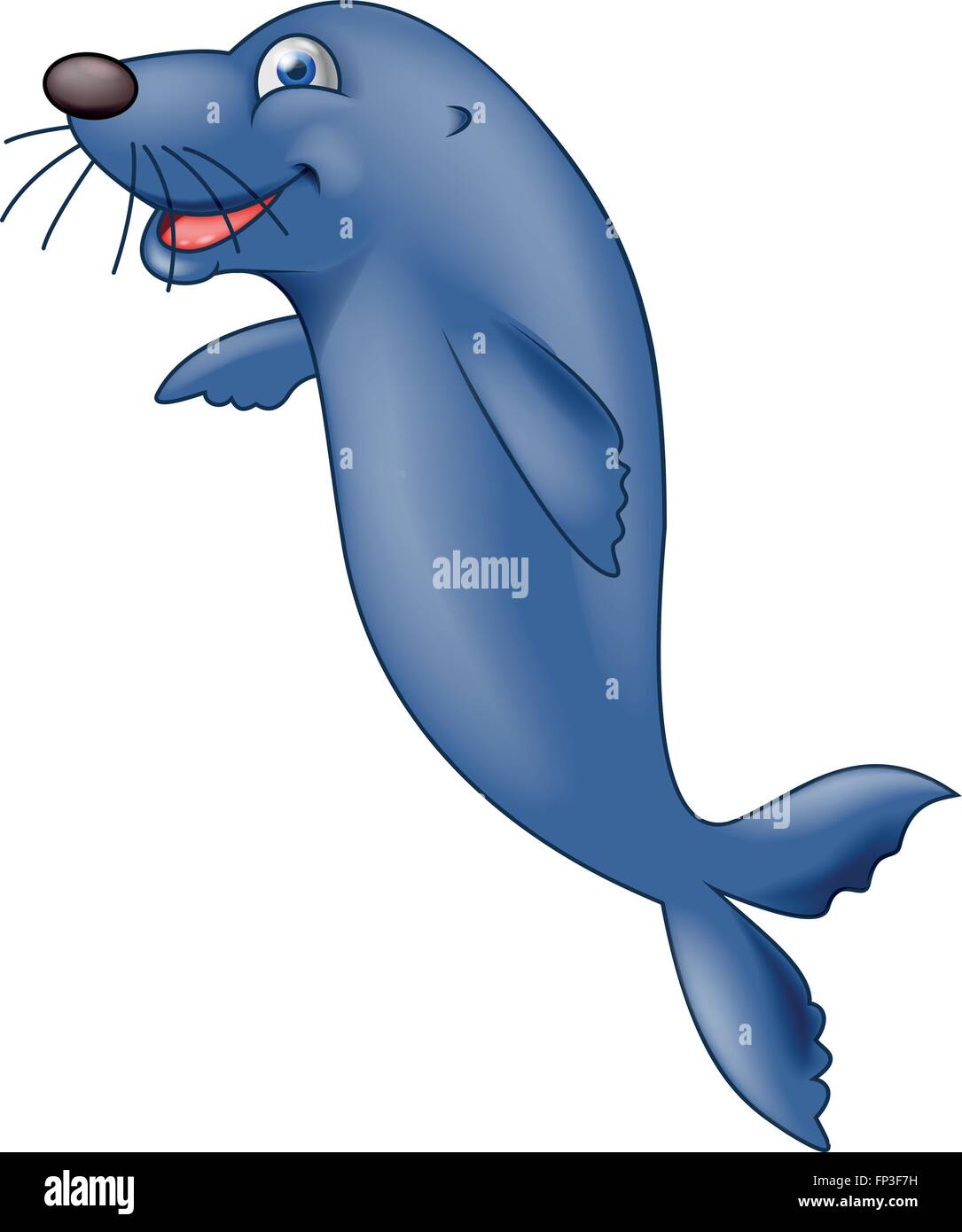 Cartoon seal Cut Out Stock Images & Pictures - Alamy
