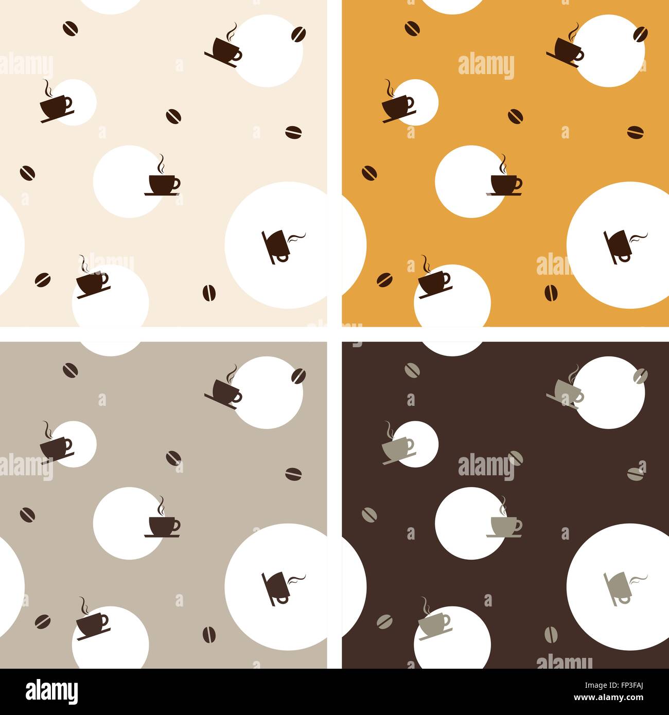 Coffee shop digital illustration Stock Vector Images - Alamy