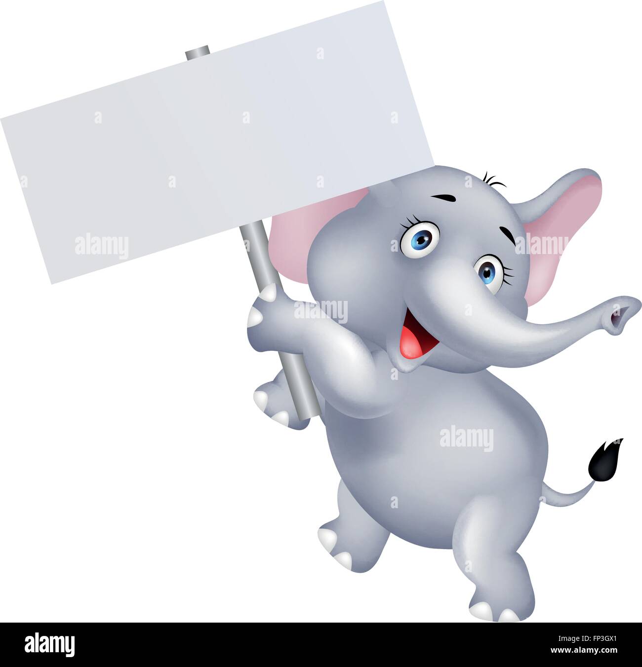 Elephant dancing fun cartoon character hi-res stock photography and ...