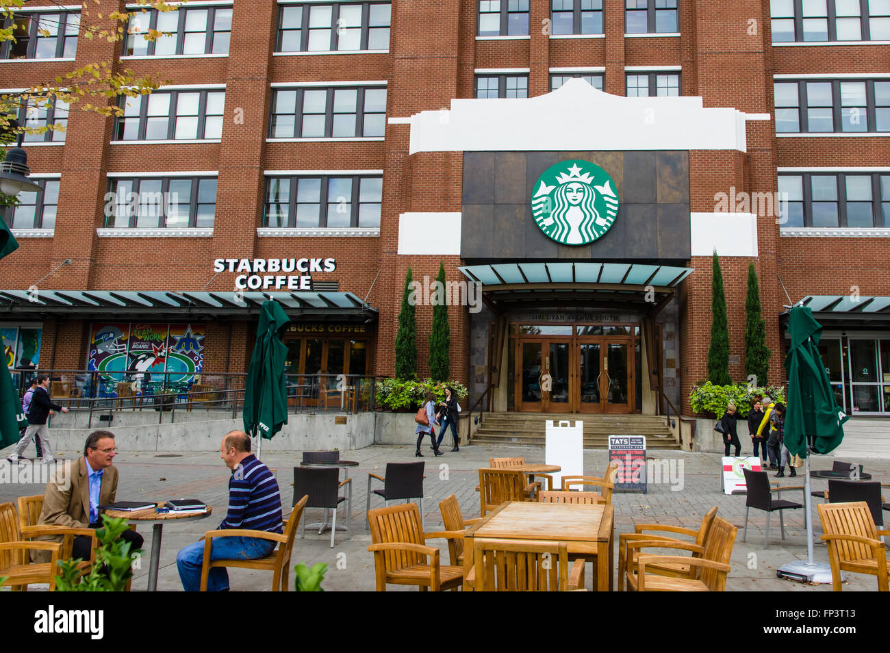 Starbucks headquarters hi-res stock photography and images - Alamy