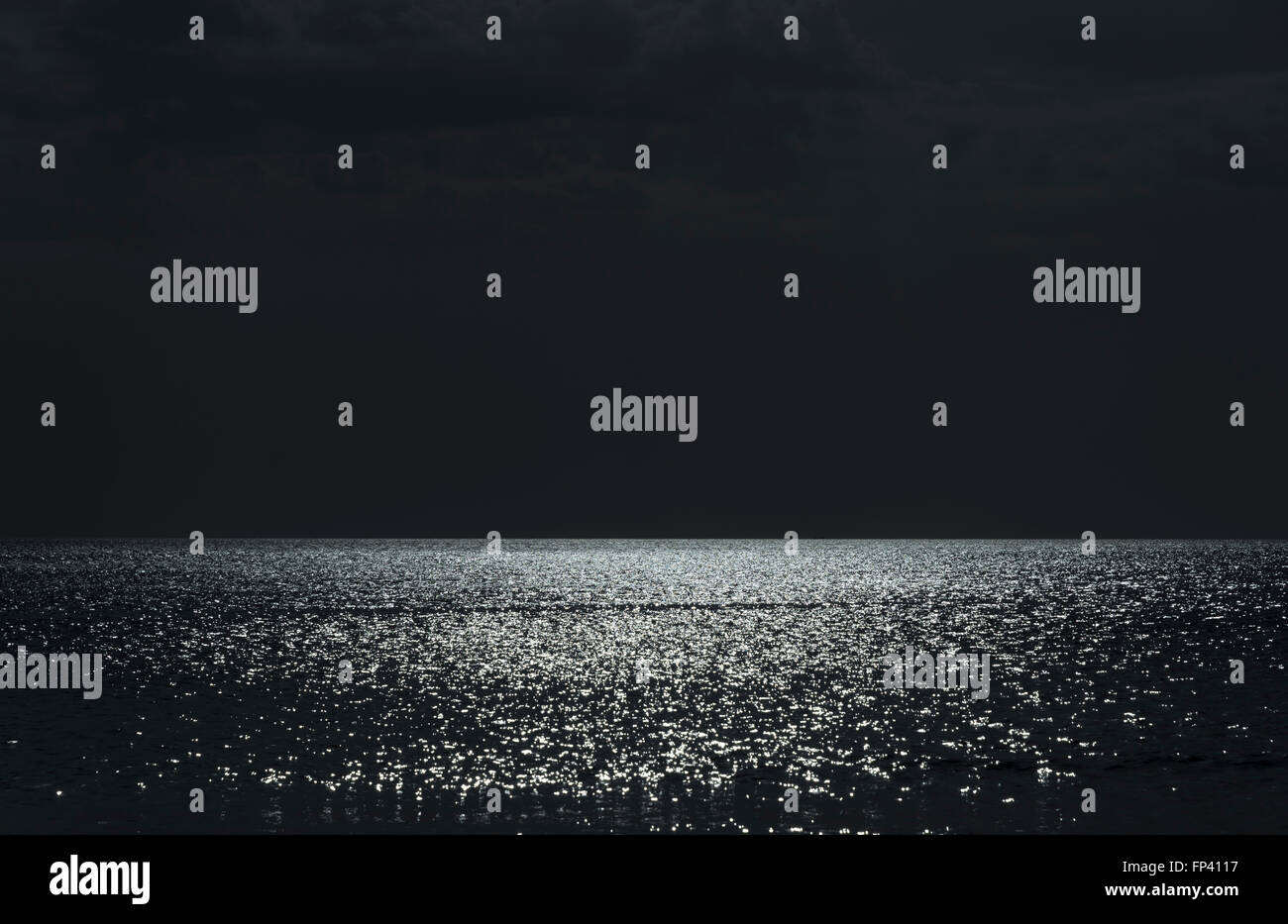 Sunlight shining reflection on sea water surface Stock Photo - Alamy