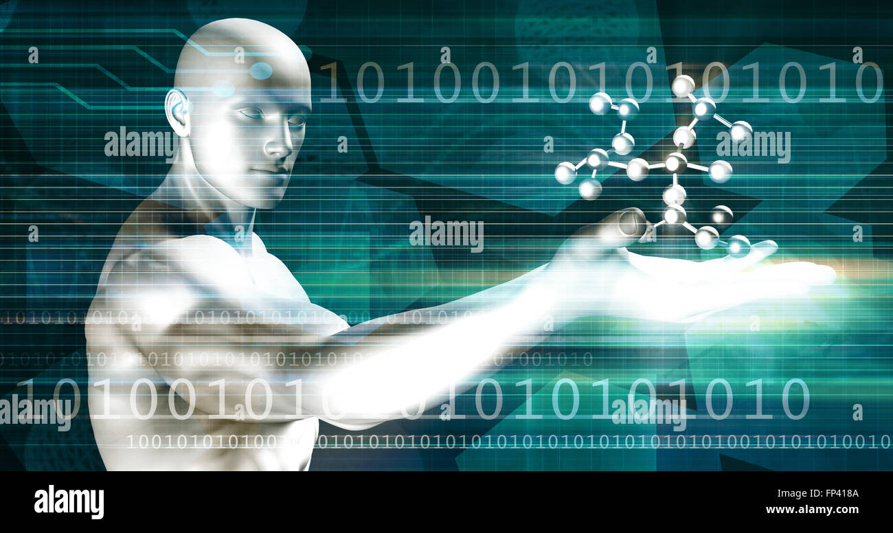 Medical Technology and Presentation Background As Concept Stock Photo ...