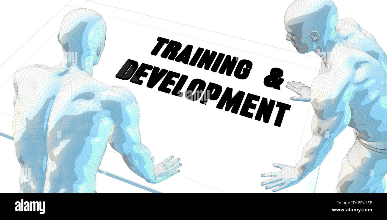 Training and Development Discussion and Business Meeting Concept Art ...