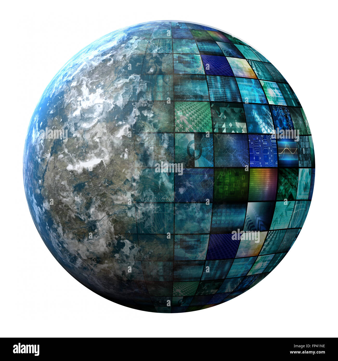 Regional Network Technology System as a Service Stock Photo - Alamy