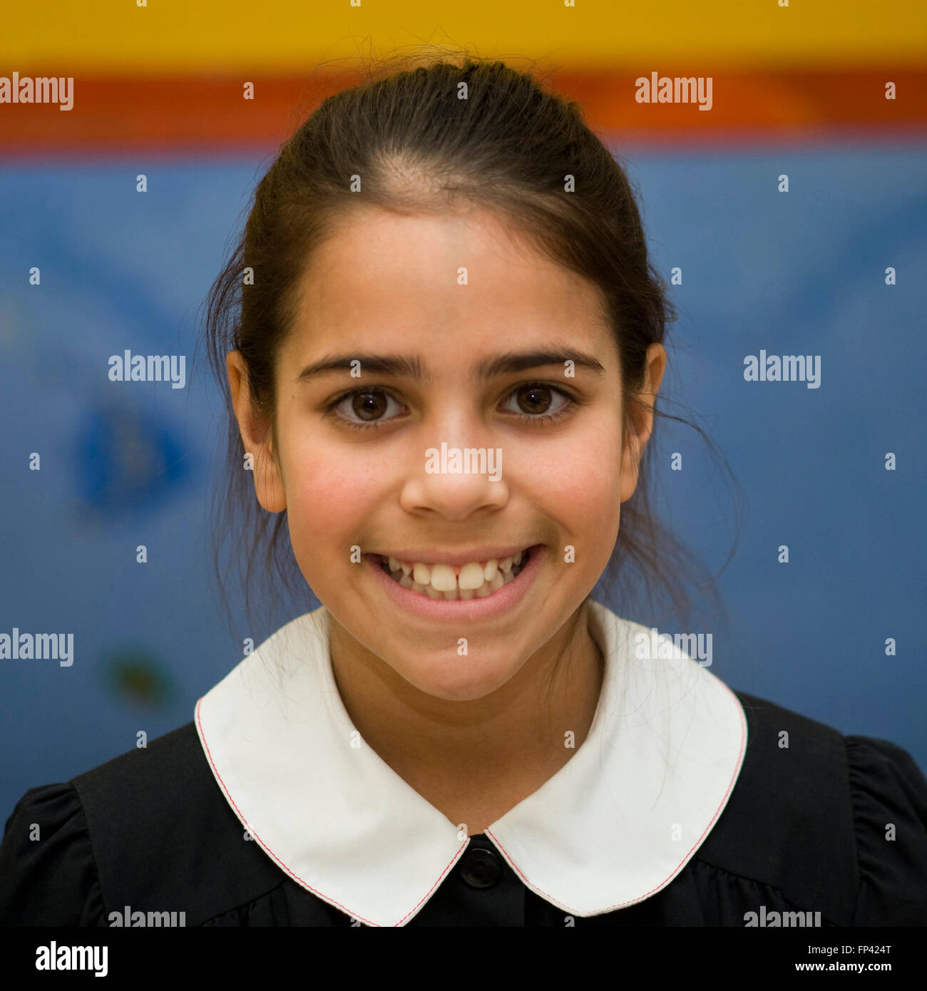Portrait of a school girl Stock Photo - Alamy