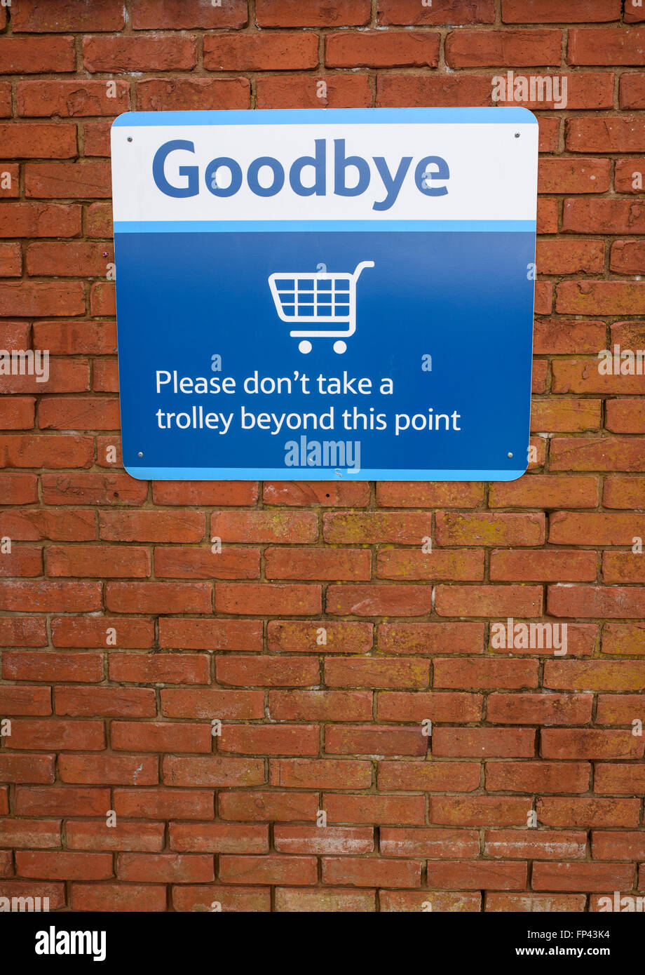 Goodbye sign hi-res stock photography and images - Alamy