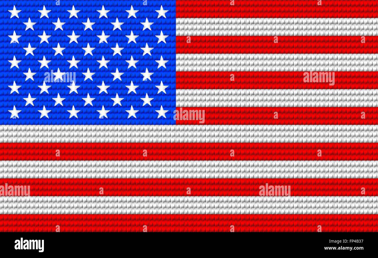 Sewing national flag Stock Vector Images - Alamy