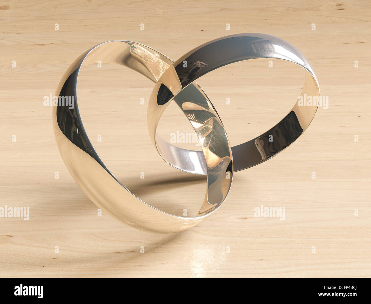Two wedding bands heart hi-res stock photography and images - Alamy