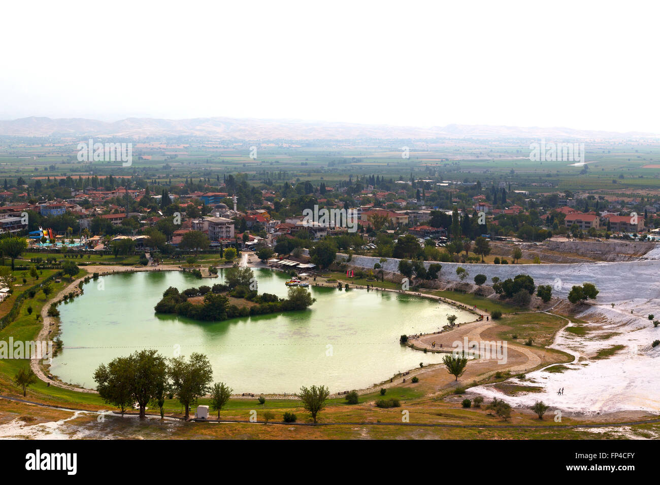 unique abstract in pamukkale turkey asia the old calcium bath and ...