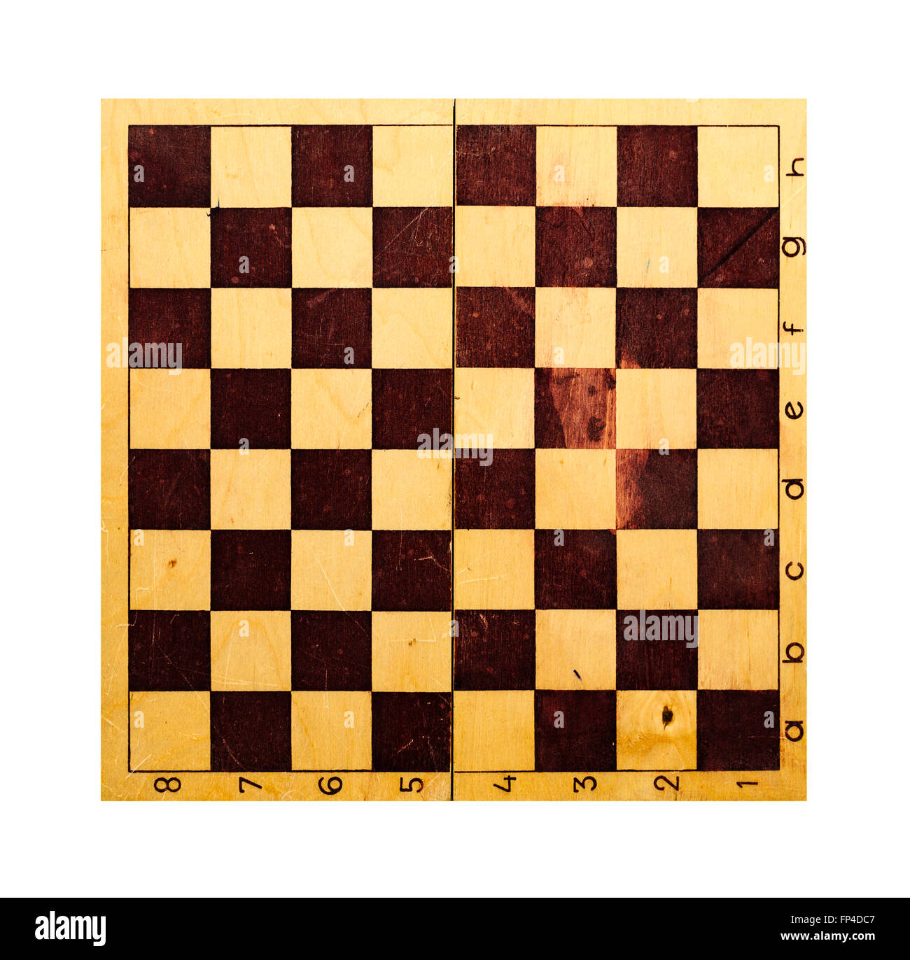 Chess board top view Cut Out Stock Images & Pictures - Alamy