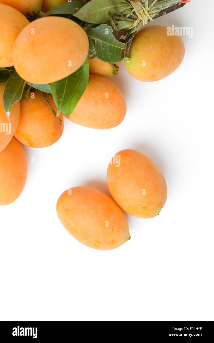 yellow marian plum fruit Stock Photo - Alamy