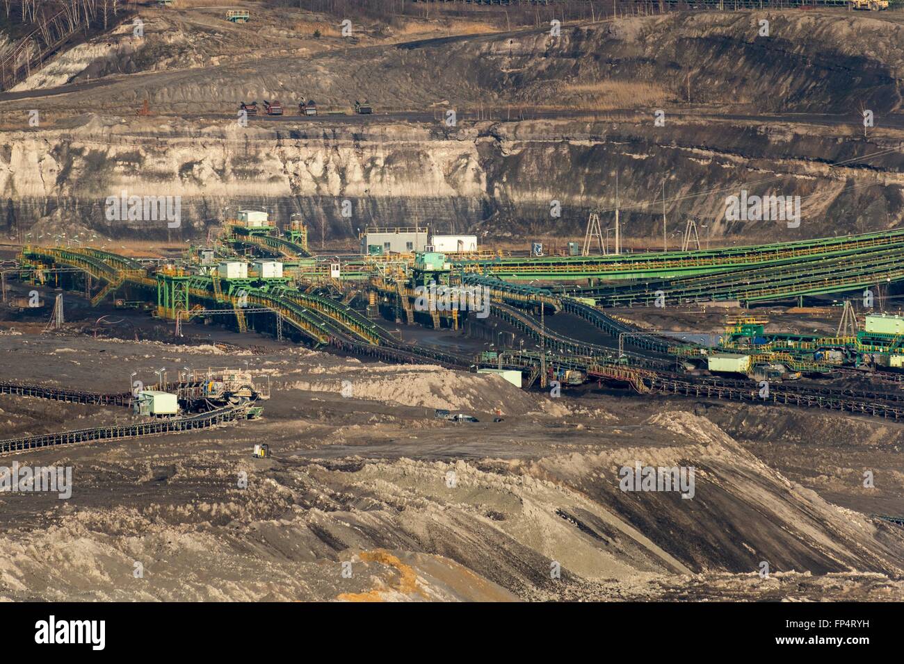 Turow, brown coal mine Stock Photo - Alamy
