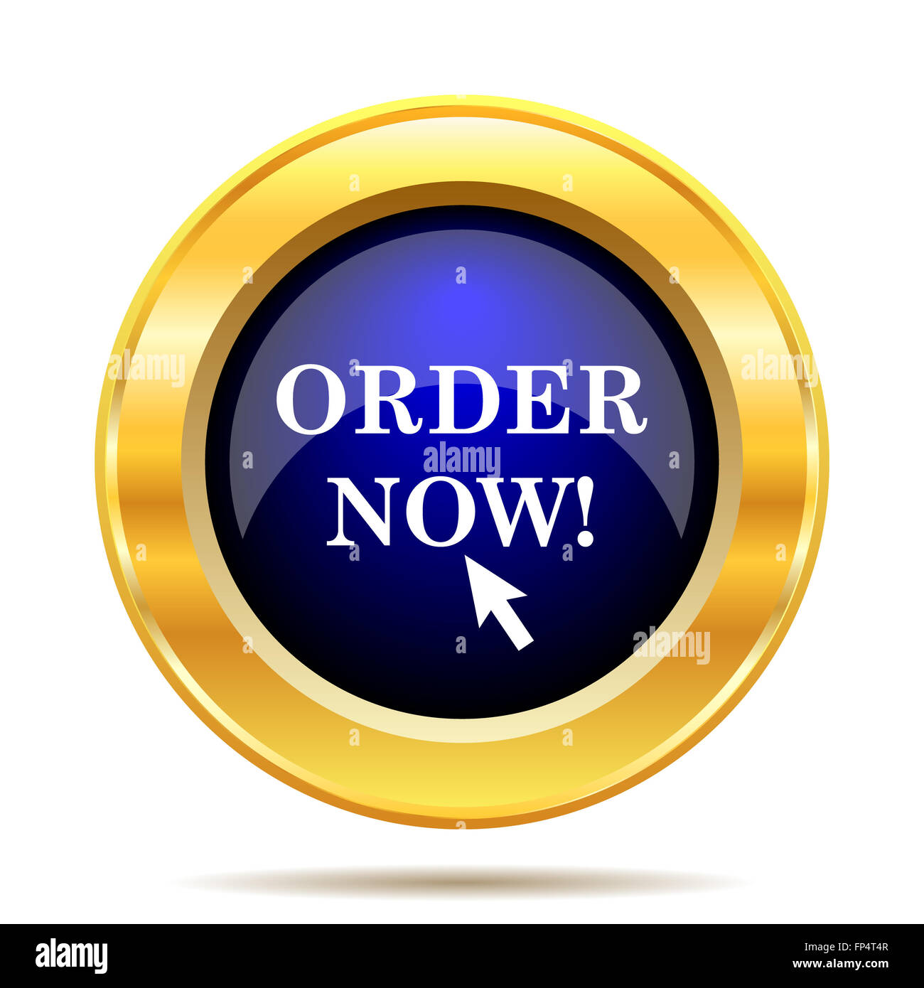 Order now icon. Internet button on white background Stock Photo - Alamy