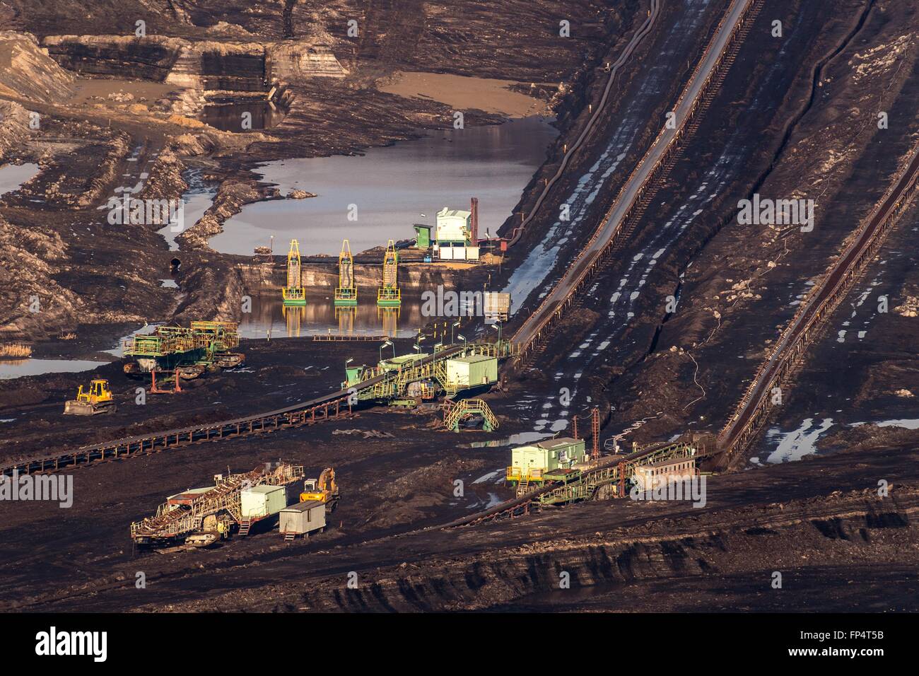 Turow, brown coal mine Stock Photo - Alamy