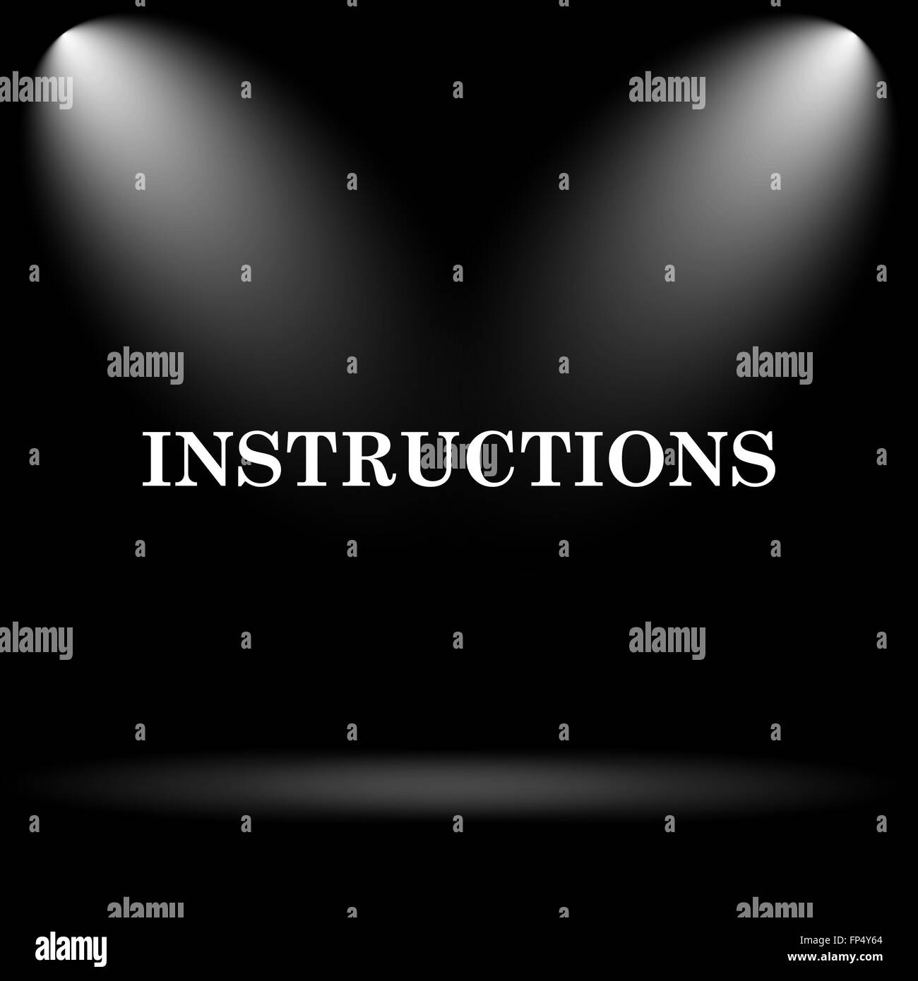 Instructions icon internet button Black and White Stock Photos & Images ...