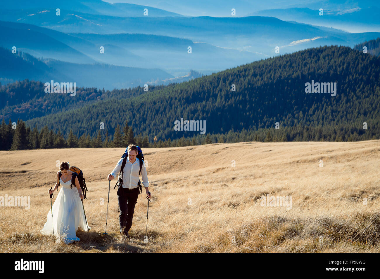 Wedding in alps hi-res stock photography and images - Alamy