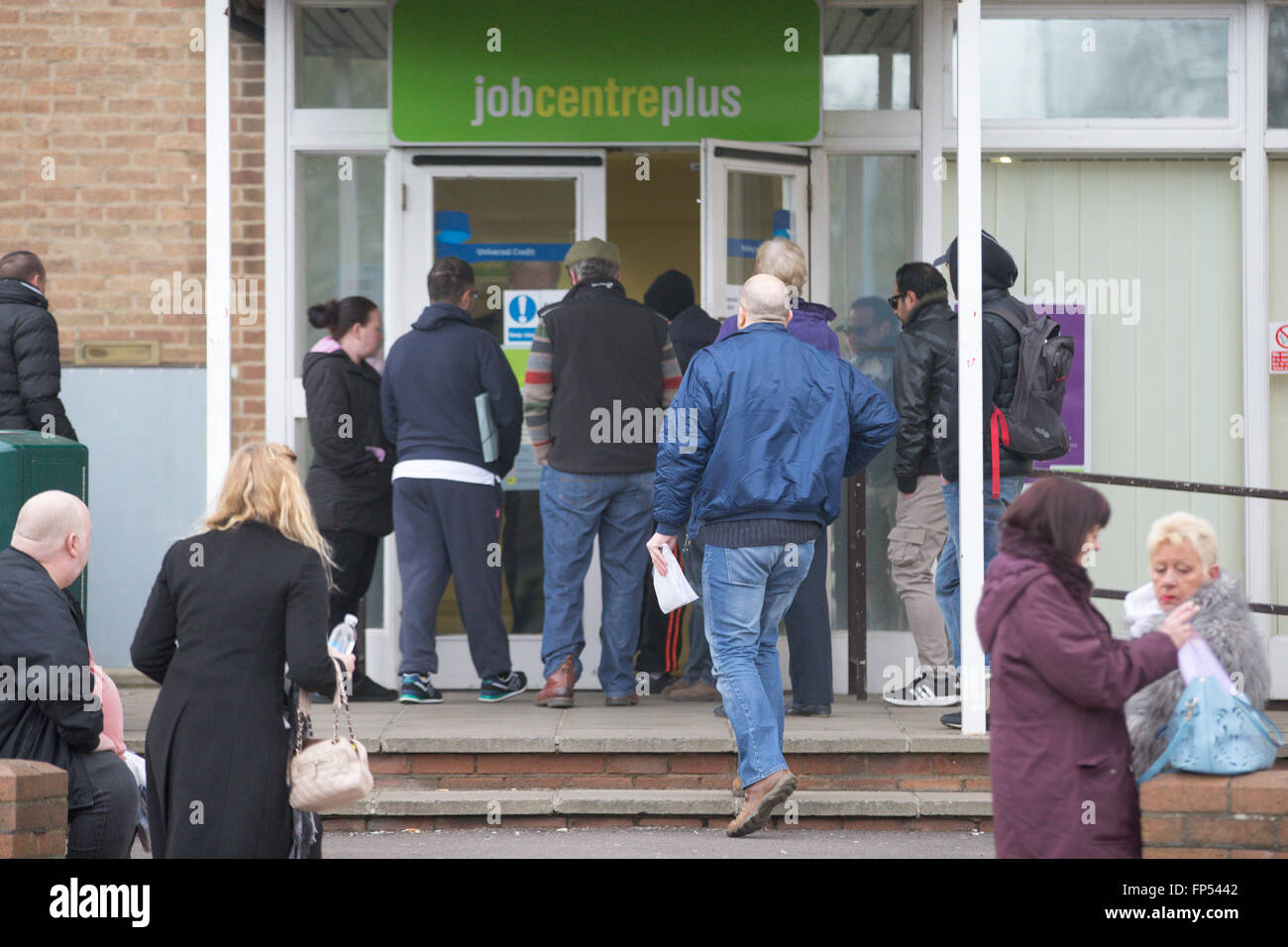 Job Centre Plus Queue High Resolution Stock Photography and Images - Alamy