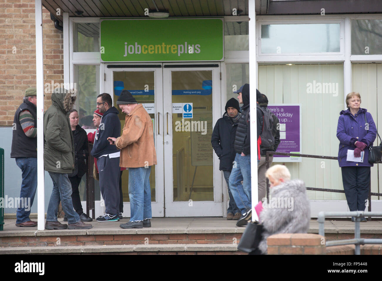 Job Centre Plus Queue High Resolution Stock Photography and Images - Alamy
