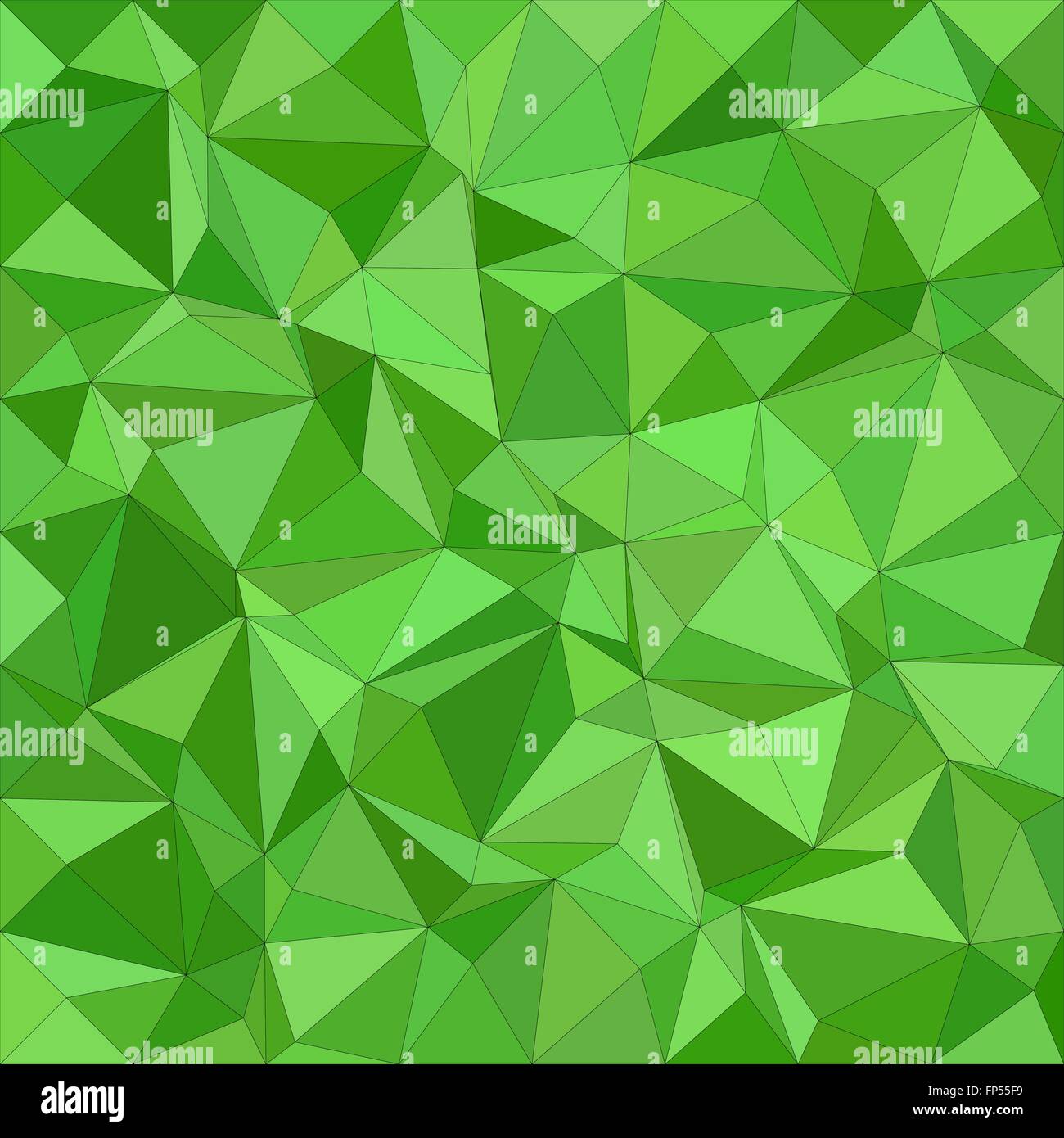 Green irregular triangle mosaic background design Stock Vector Image ...