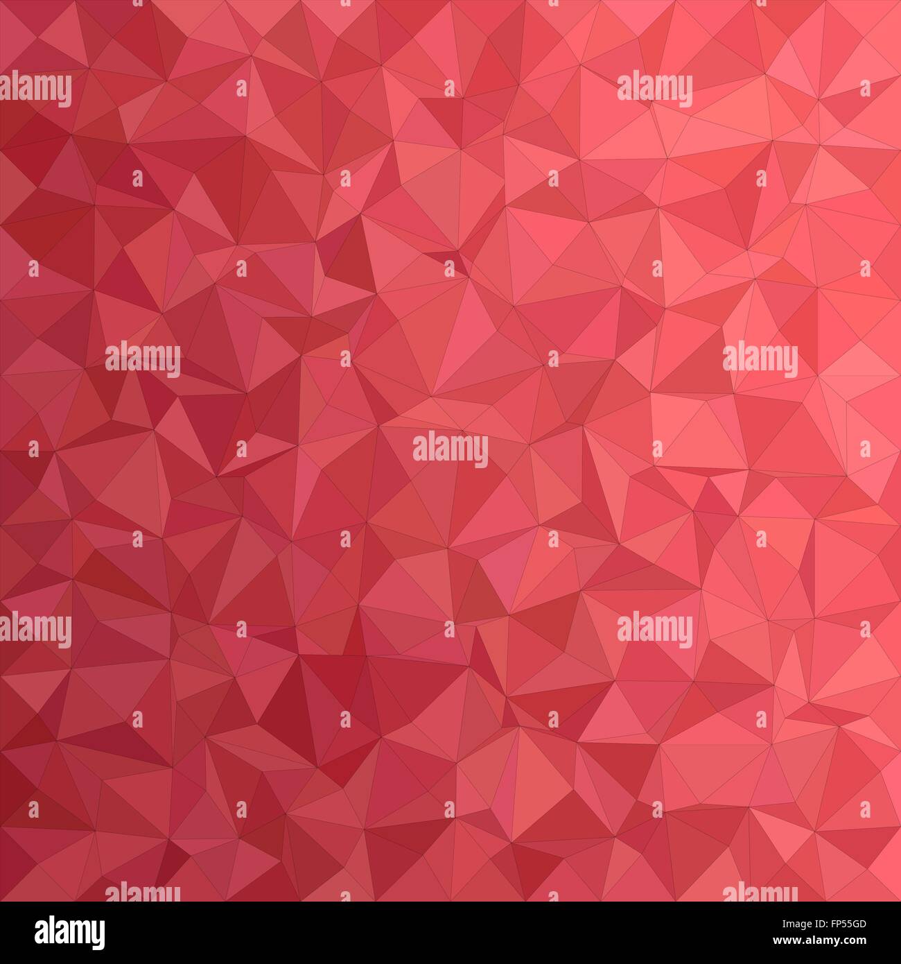 Red Irregular Triangle Mosaic Background Design Stock Vector Image