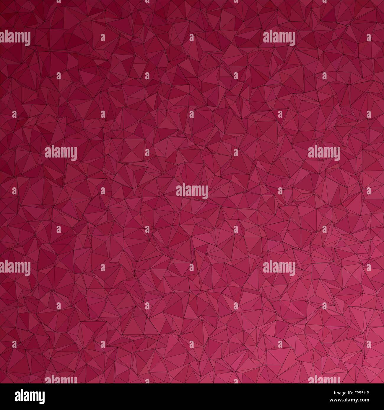 Maroon Irregular Triangle Mosaic Background Design Stock Vector Image