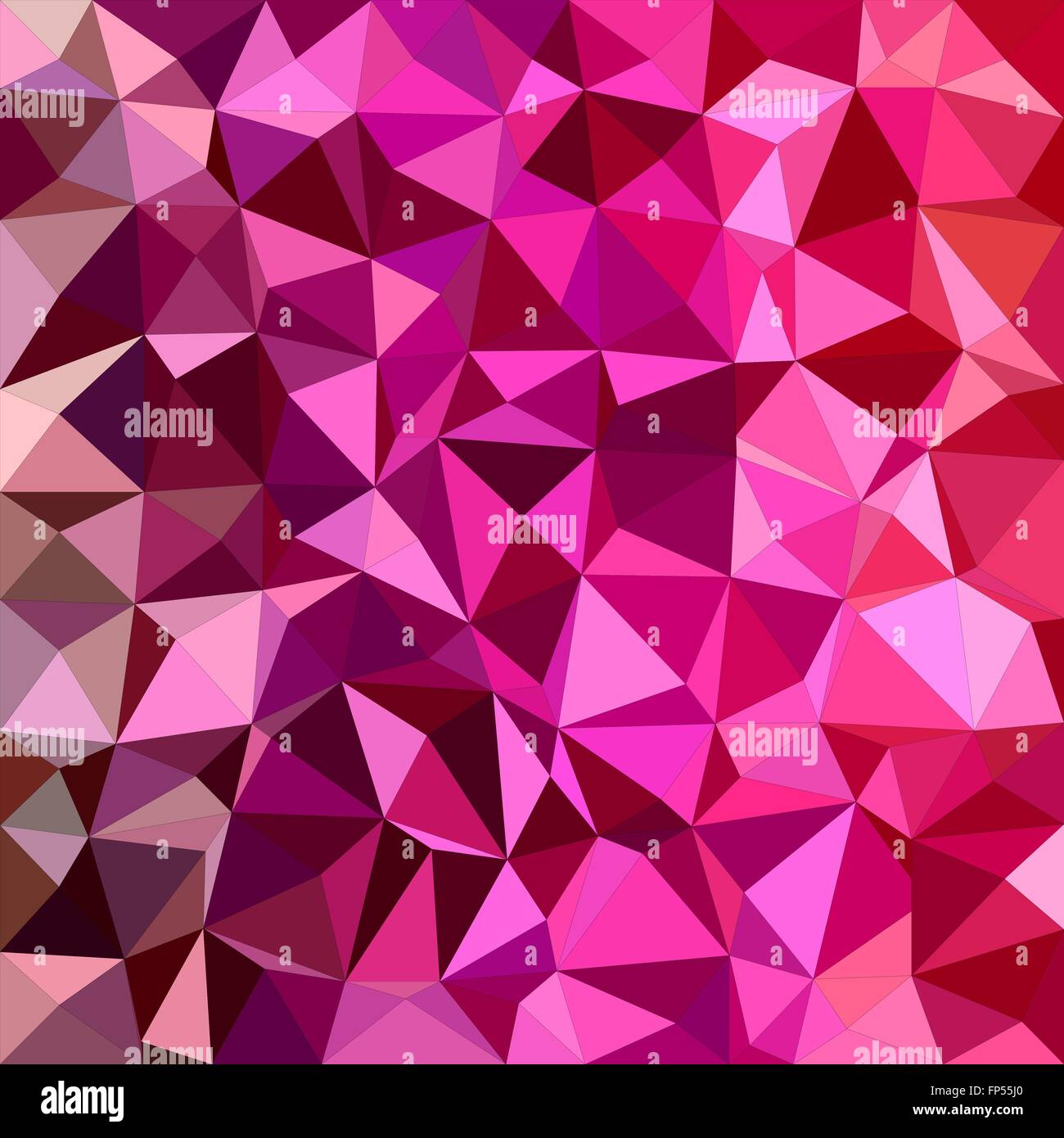 Magenta triangle mosaic vector background design Stock Vector Image ...