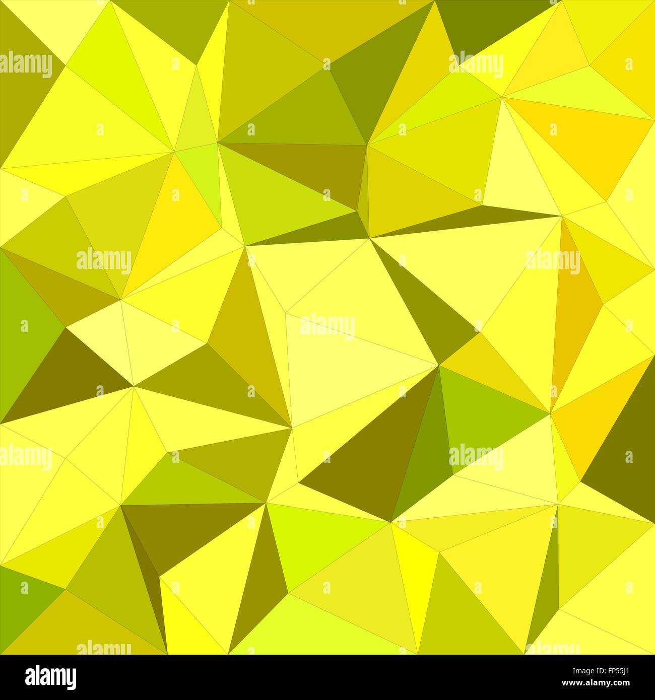 Yellow irregular triangle mosaic background design Stock Vector Image ...