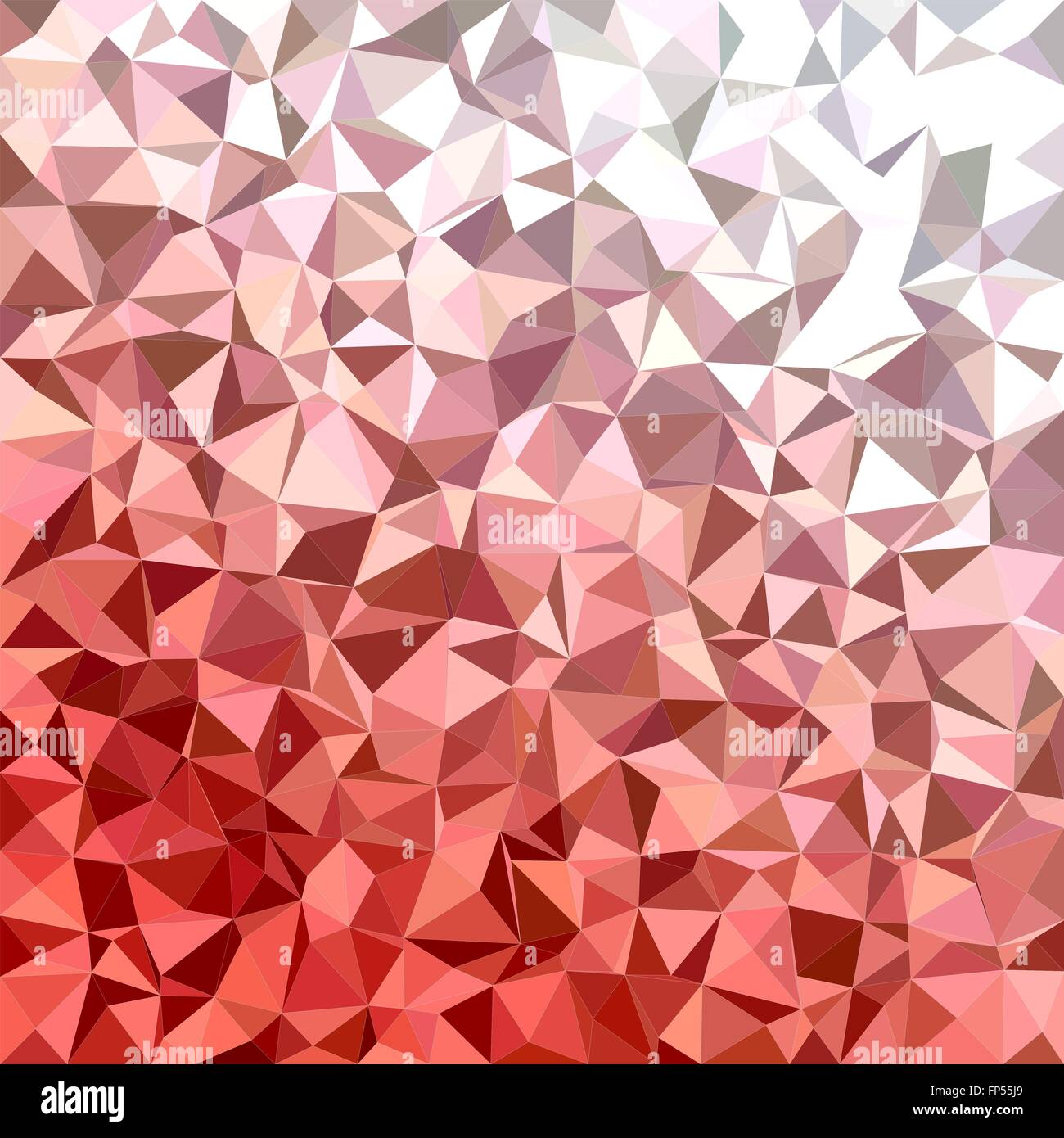 Red Irregular Triangle Mosaic Background Design Stock Vector Image