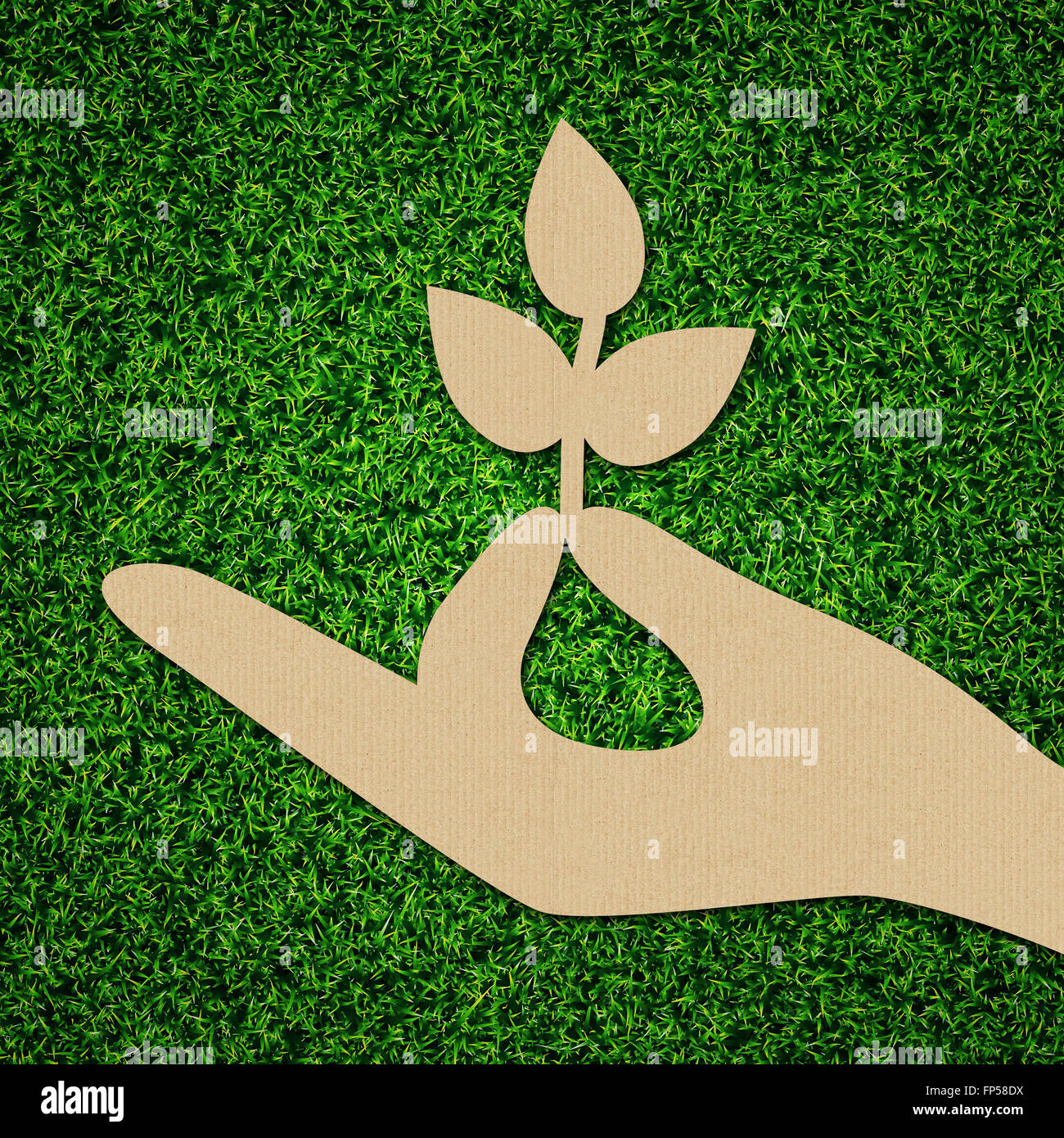 Environmental friendly green energy concept Stock Photo - Alamy