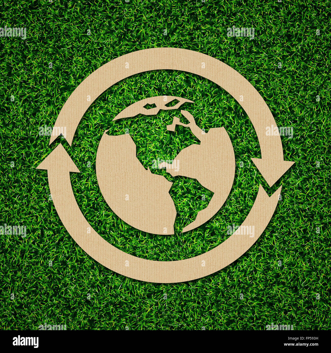 Renewable, sustainable, recycle, and green energy iconic concept on ...