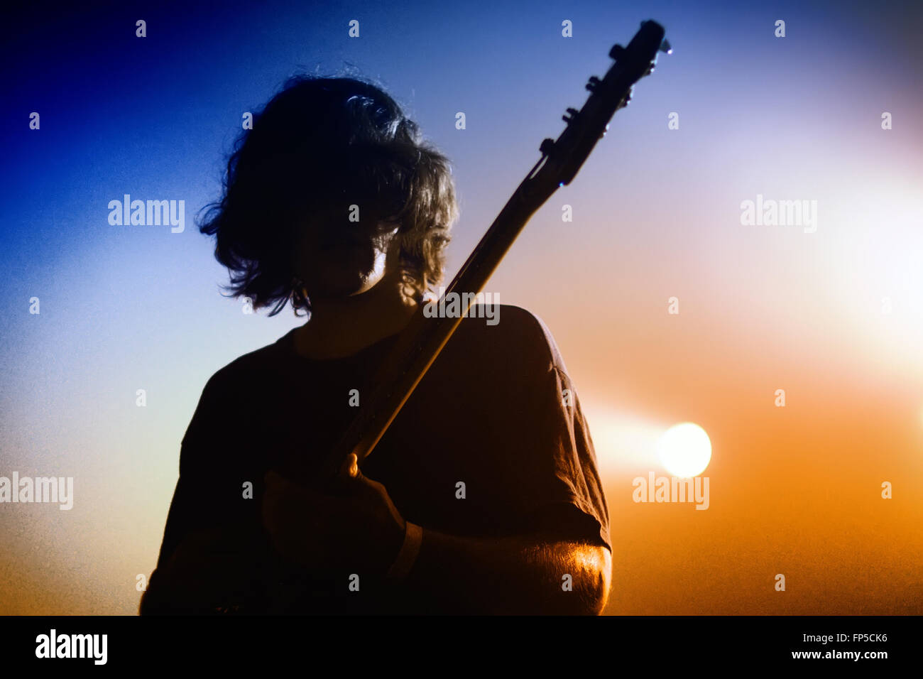 BARCELONA - JULY 30: Delorean performs at Discotheque Razzmatazz on ...