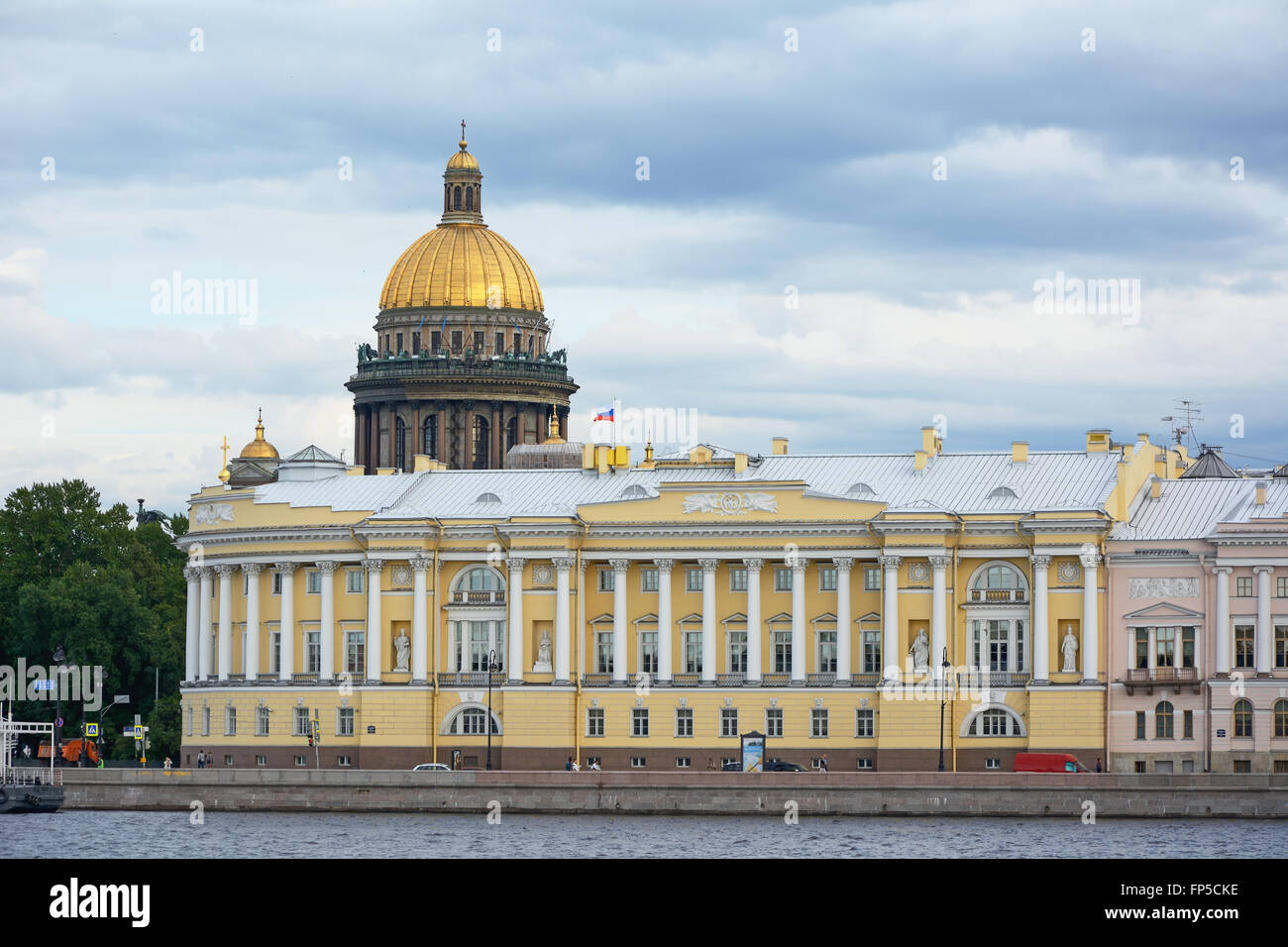 St. Petersburg, the building of the constitutional court of the Russian ...