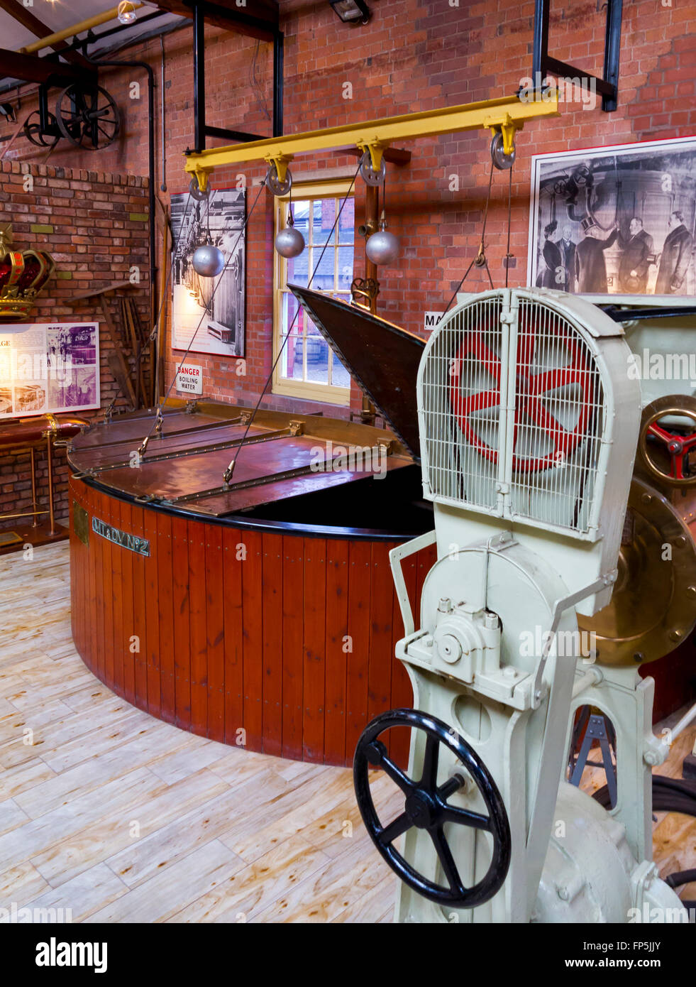 The national brewing museum in burton upon trent hi-res stock ...