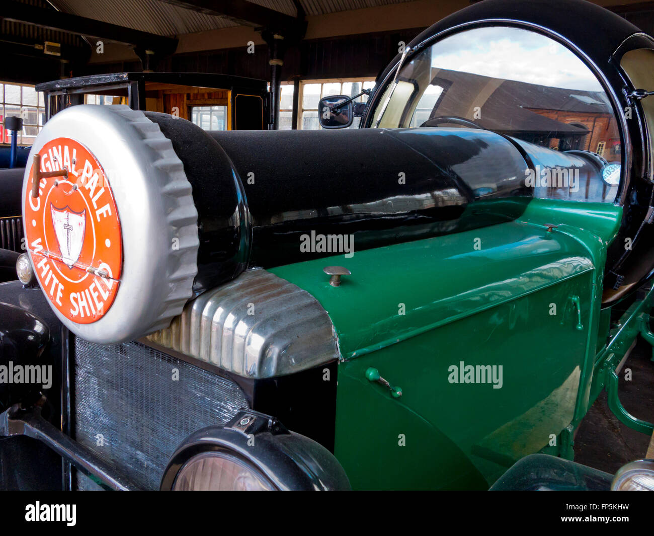 Worthington White Shield bottle car at the National Brewery Centre a ...