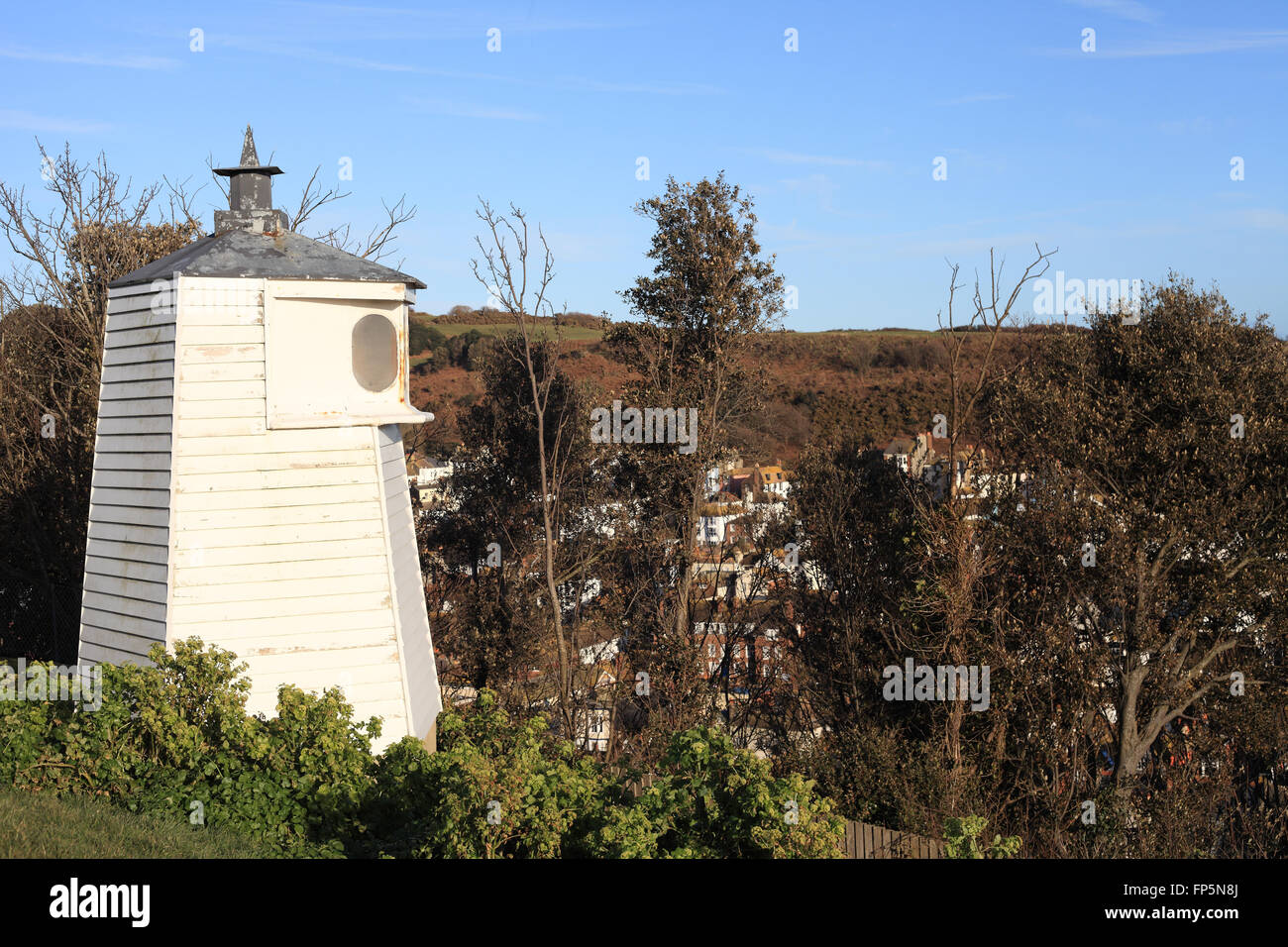 The lighthouse (grade II listed) was built in October 1851, West Hill ...