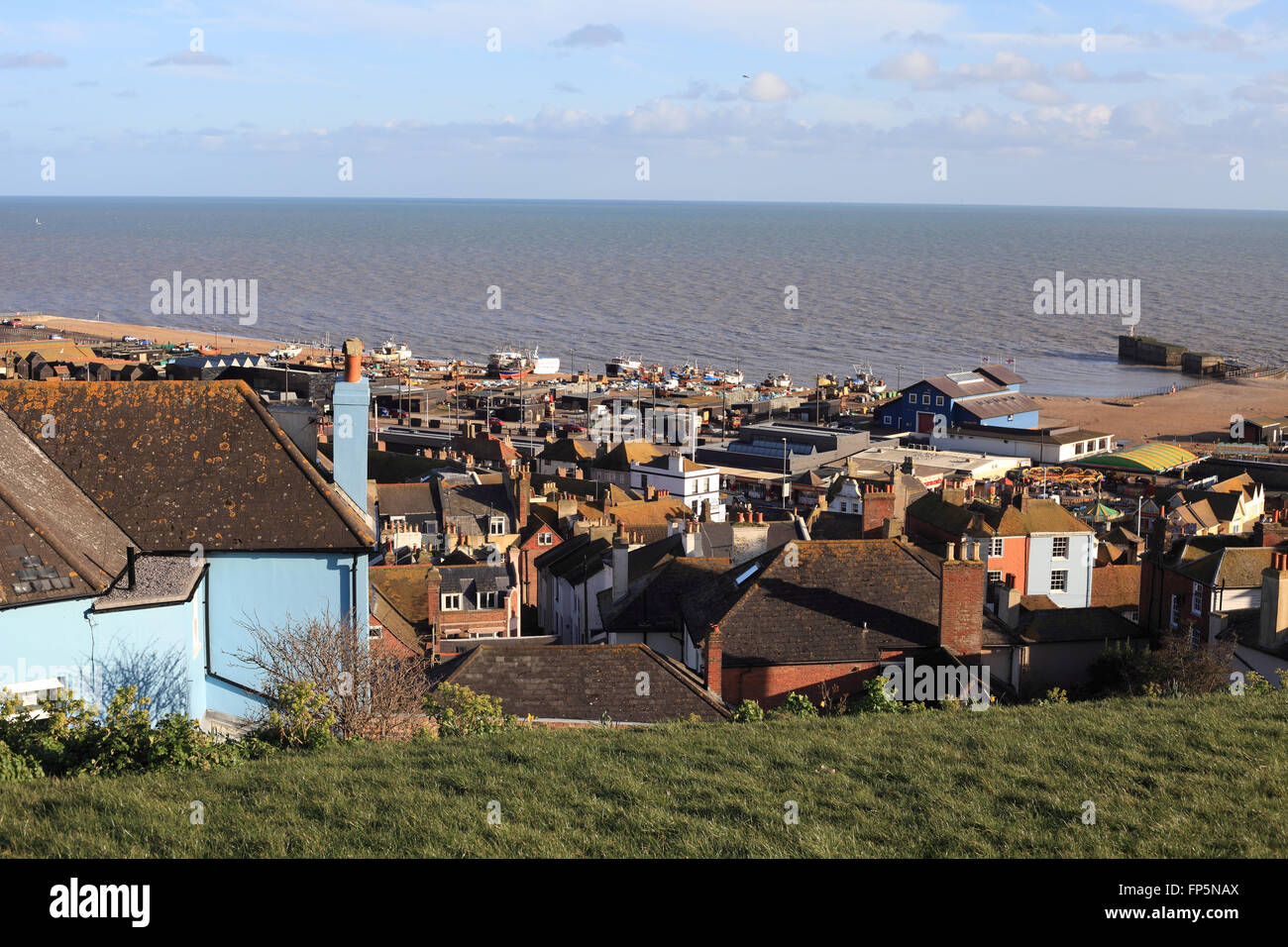 Hastings old town stade hi-res stock photography and images - Alamy
