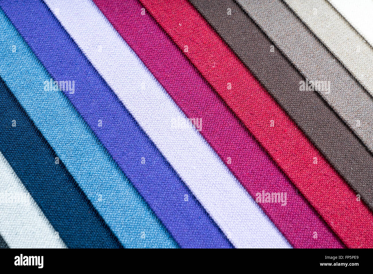fabric samples with pantone Stock Photo - Alamy