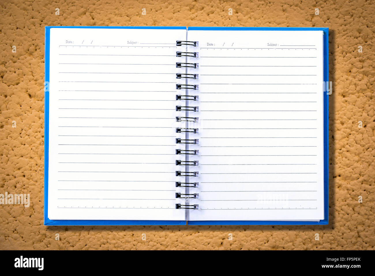 Colorful note book isolated on white background Stock Photo - Alamy