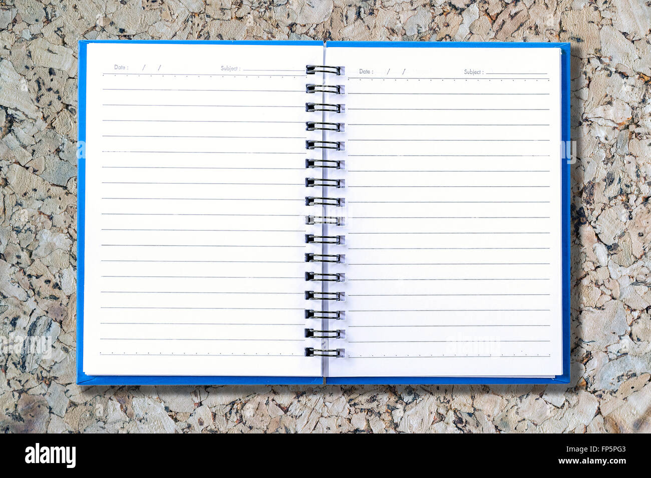 Colorful note book isolated on white background Stock Photo - Alamy